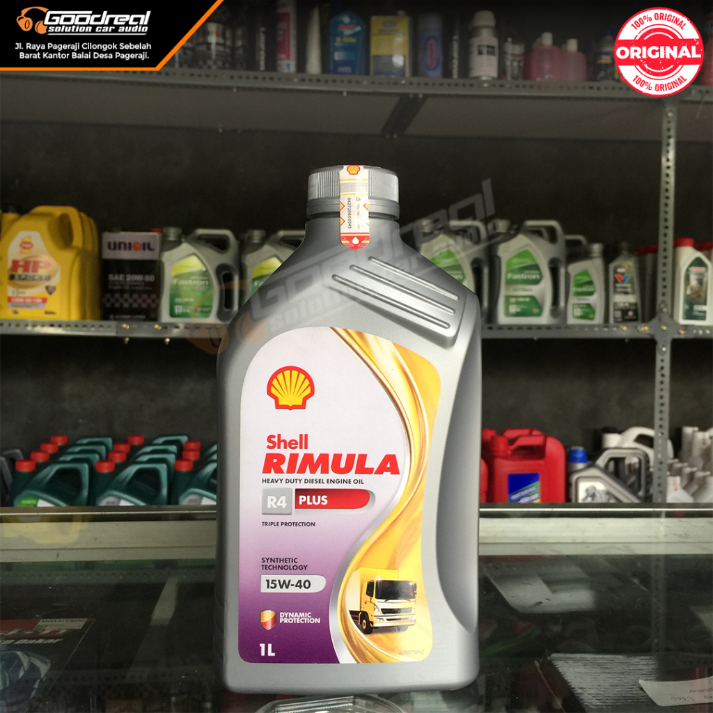 Jual OLI SHELL RIMULA R4 1L | Shopee Indonesia