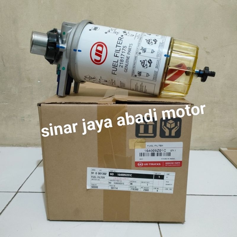 Jual FUEL FILTER 21817175 HOUSING FILTER SOLAR UD TRUCKS NISSAN QUESTER ...