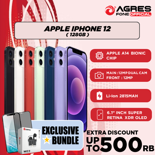 Jual [ IBOX ] Apple Iphone 12 ( 128GB ) Garansi Resmi Indonesia ...