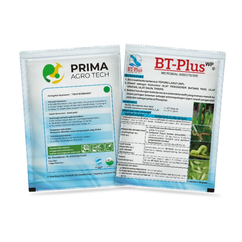 Jual BT Plus - Bio Insektisida 50 Gram | Shopee Indonesia