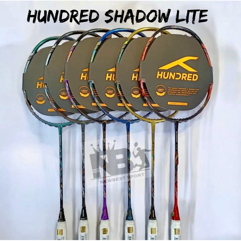 Jual RAKET HUNDRED SHADOW LITE HEAD HEAVY ORIGINAL | Shopee Indonesia