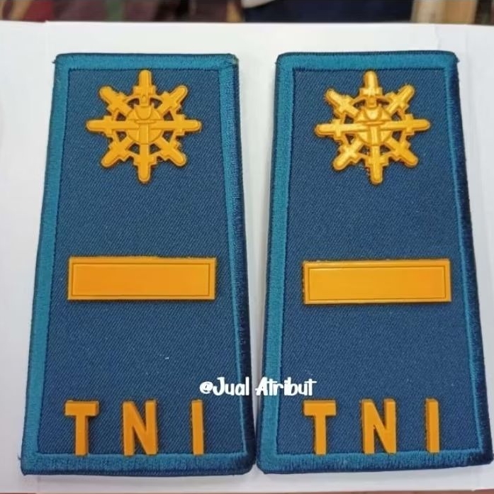Jual Pangkat PDH Pelda Peltu Letda Lettu Kapten AD AL AU Bahan Akrilik ...