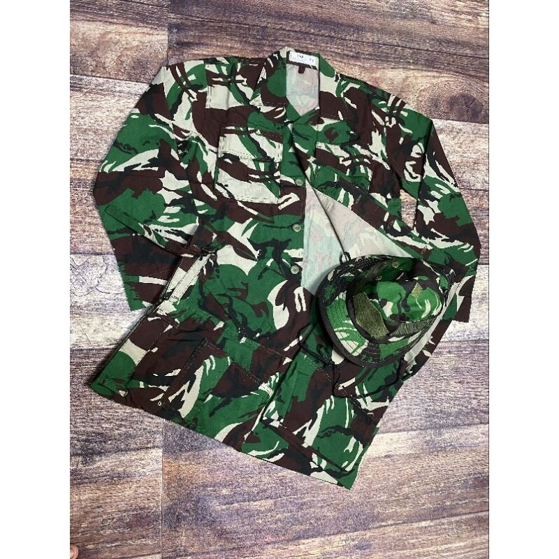 Jual SETELAN BAJU PDL TNI-AD PANCA PRIMA KANCING WANTED (MODEL PANCA KANCING) | Shopee Indonesia