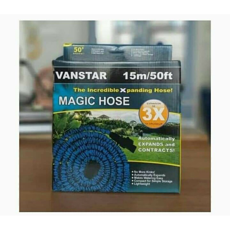 Jual SELANG AIR AJAIB ELASTIS Magic Hose 15 Meter/50 ft Alat Semprot ...