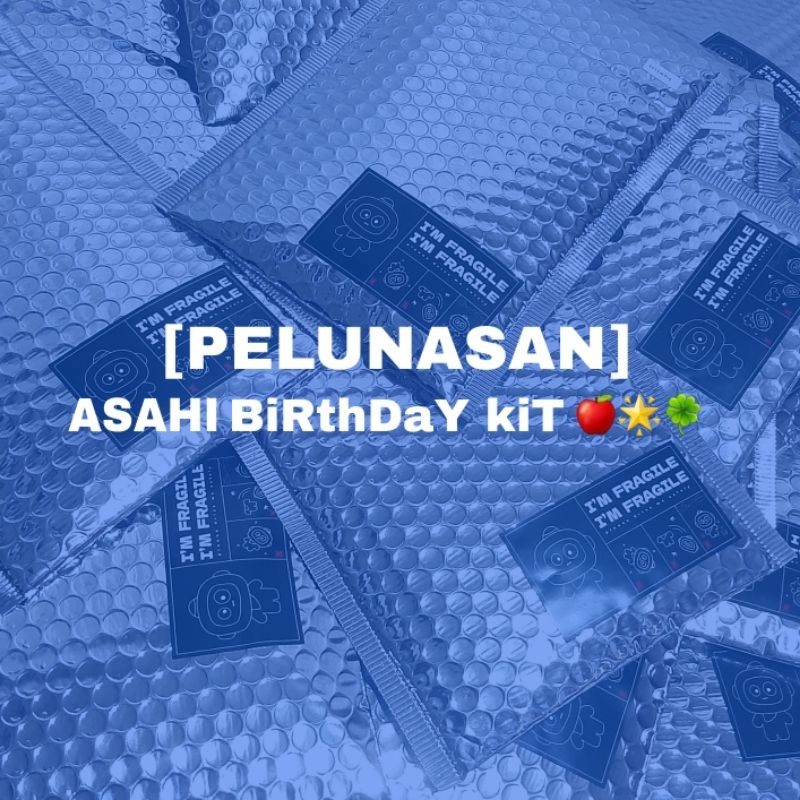 Jual [PELUNASAN] @@@ ASAHI BiRthDaY kiT @@@ | Shopee Indonesia