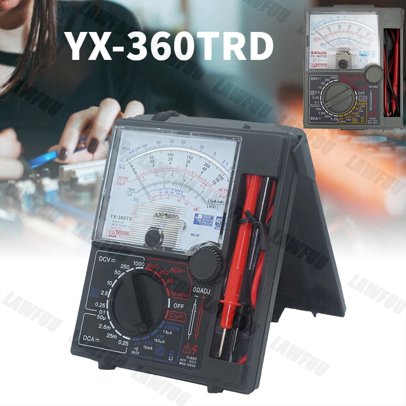 Jual Multimeter YX-360TRD DC AC Test Analogue Multi Tester Manual ...