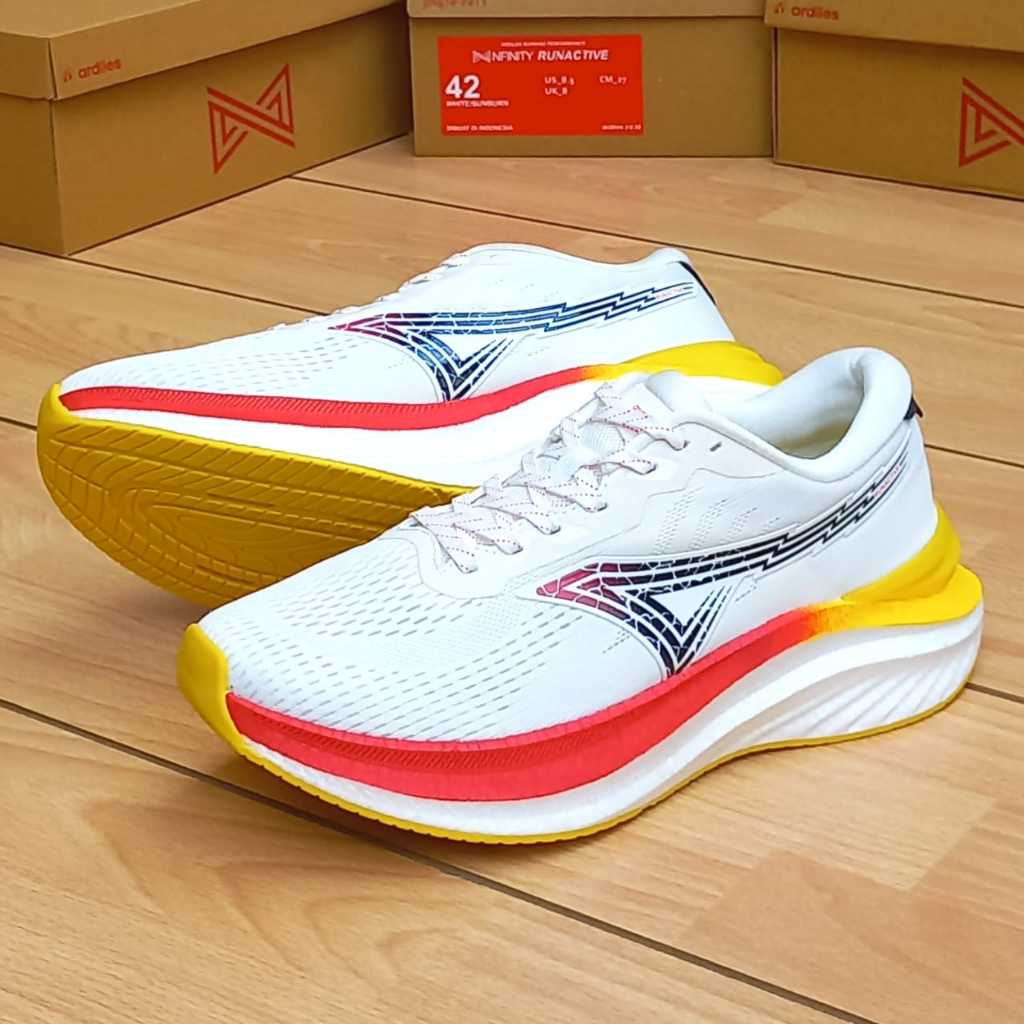 Jual AEDILES INFINITY RUN ACTIVE SEPATU LARI ORIGINAL ARDILES WHITE ...