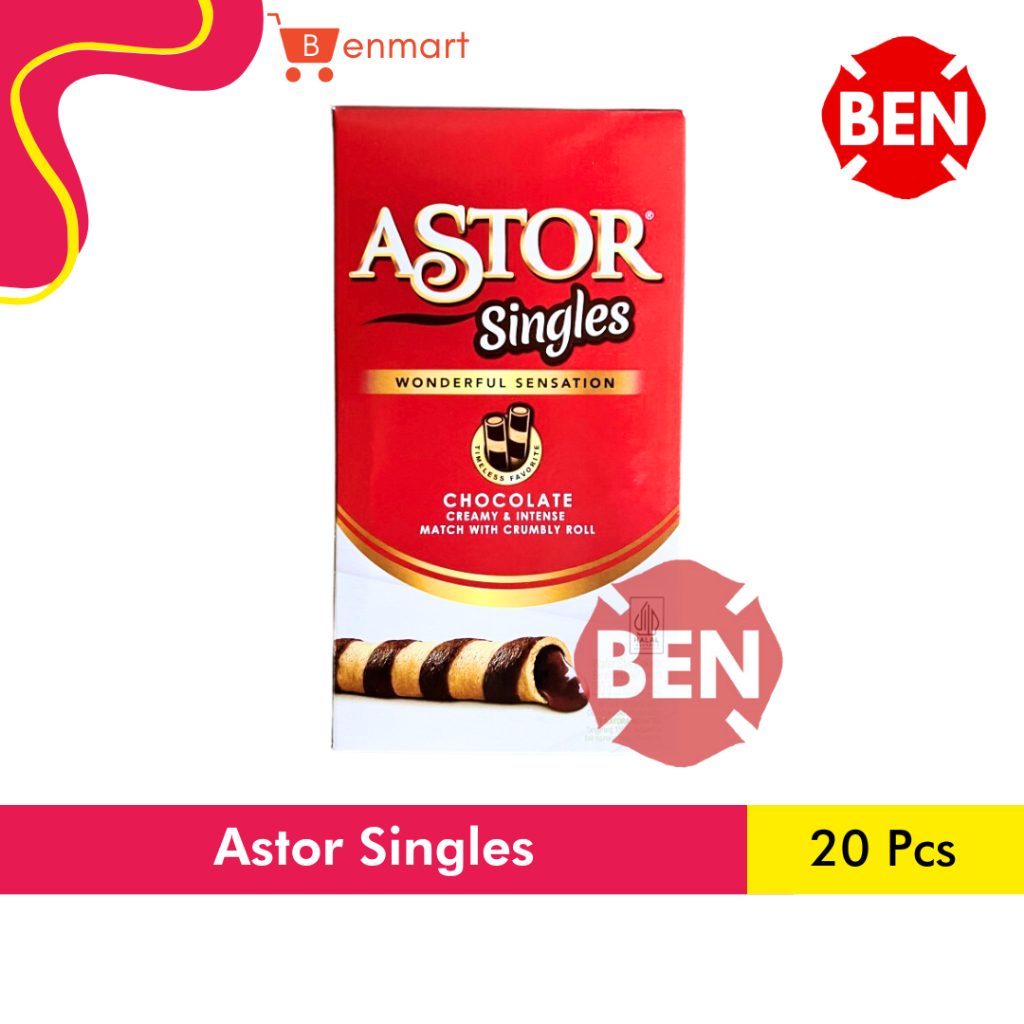 Jual Astor Singles 1 Pak Box 20 Pcs - Stick Chocolate Coklat | Shopee ...