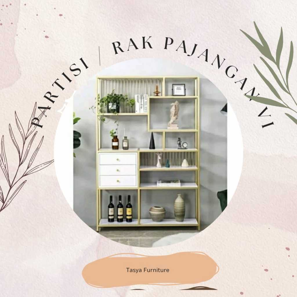Jual Rak Partisi Modern 2 Laci Living Room/Rak Laci/Rak Display ...