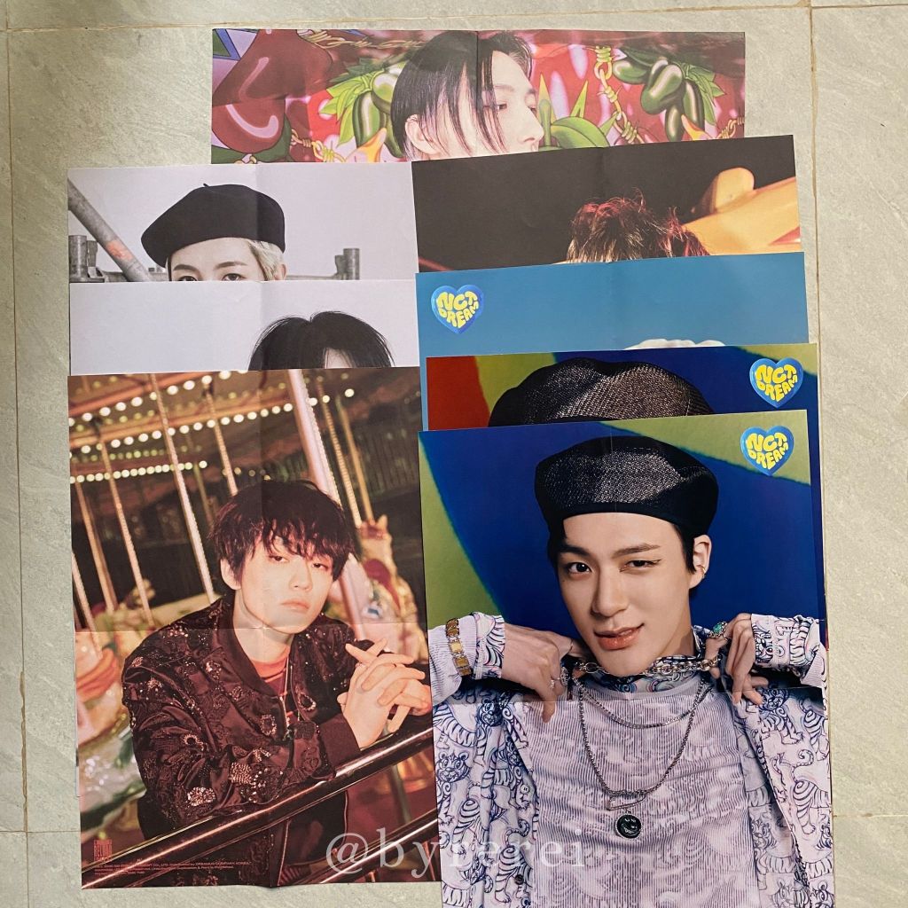 Jual NCT Dream Official Folded Poster Renjun Jeno Chenle Reload Ridin ...