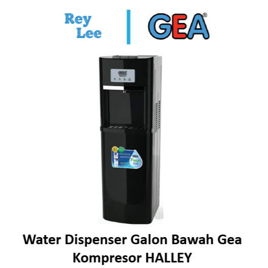 Jual Water Dispenser Galon Bawah Gea Kompresor HALLEY | Shopee Indonesia