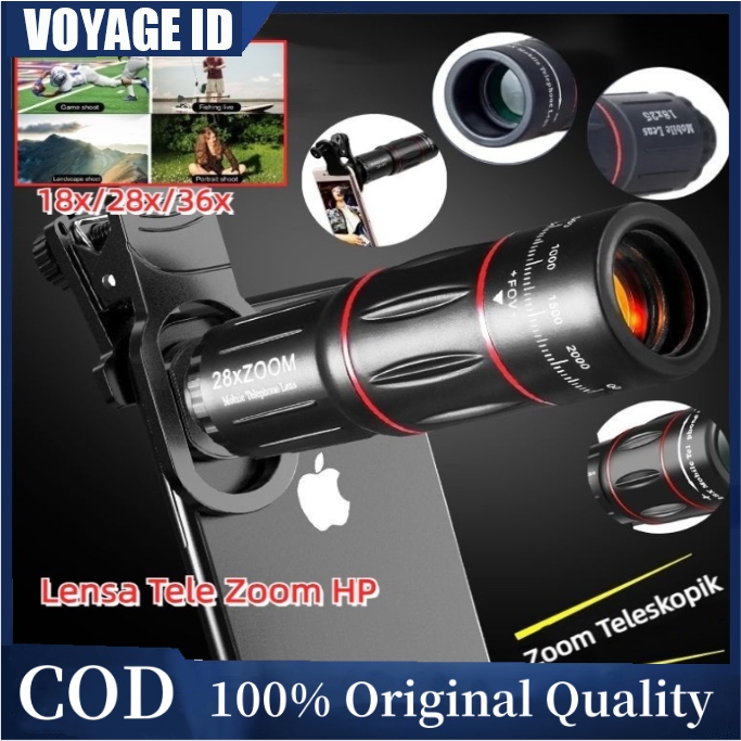 Jual APEXEL Lensa Zomm Lens Kamera Tele Zoom HP 28X ZOOM LENSA ...
