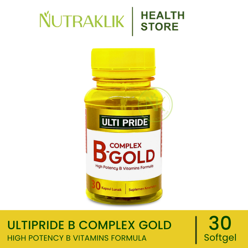 Jual ULTIPRIDE B COMPLEX GOLD - SUPLEMEN KESEHATAN | Shopee Indonesia