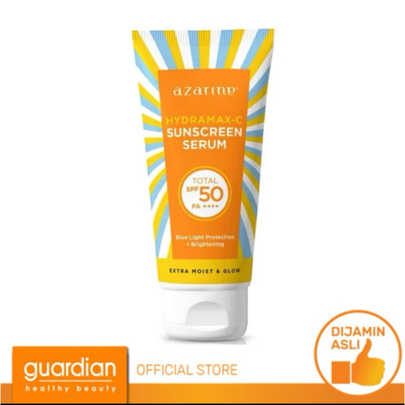 Jual [NEW] Azarine Hydramax-c Sunscreen Serum SPF 50 40 ml | Shopee ...