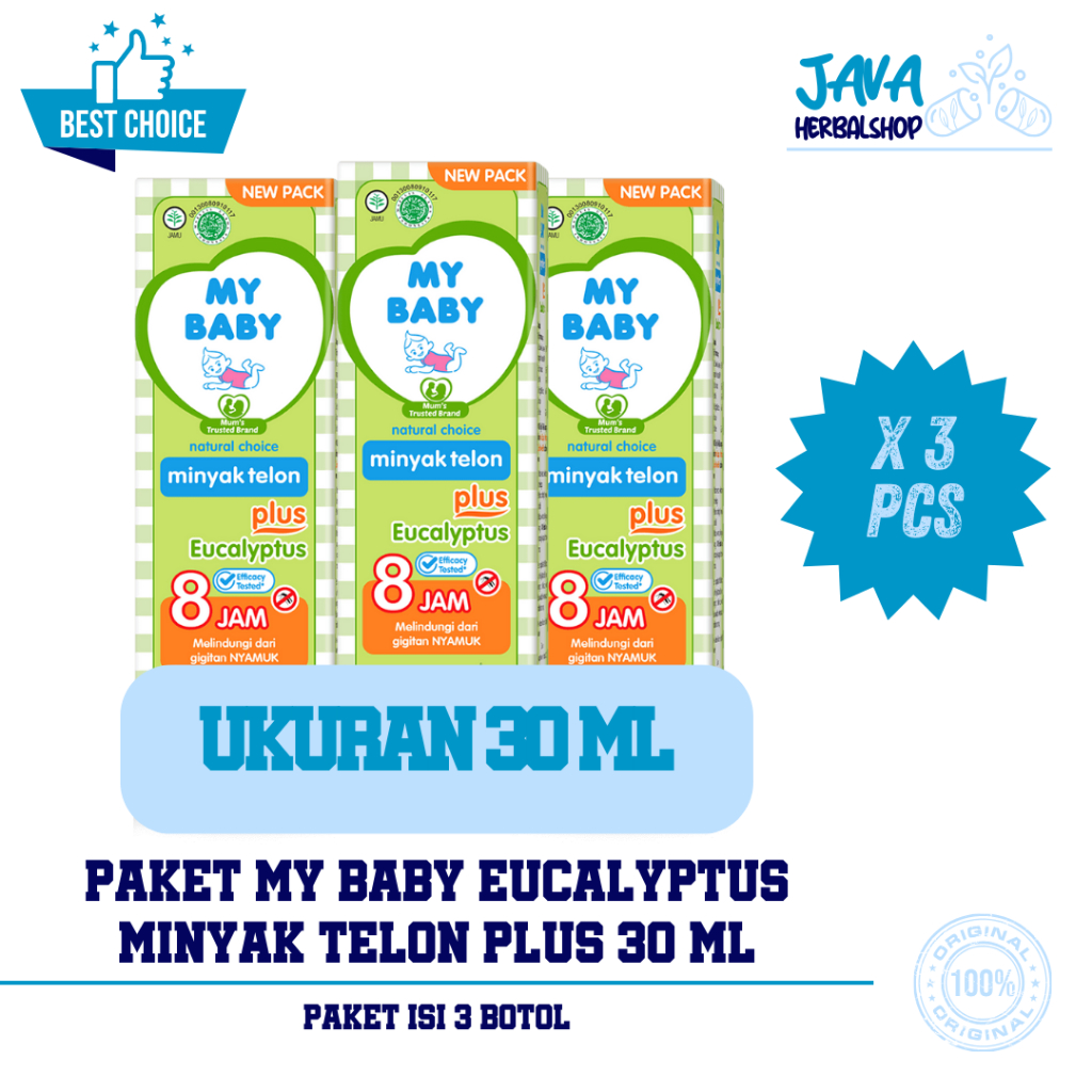 Jual PAKET Minyak Telon MYBABY 30ML isi 3 Pcs | Shopee Indonesia