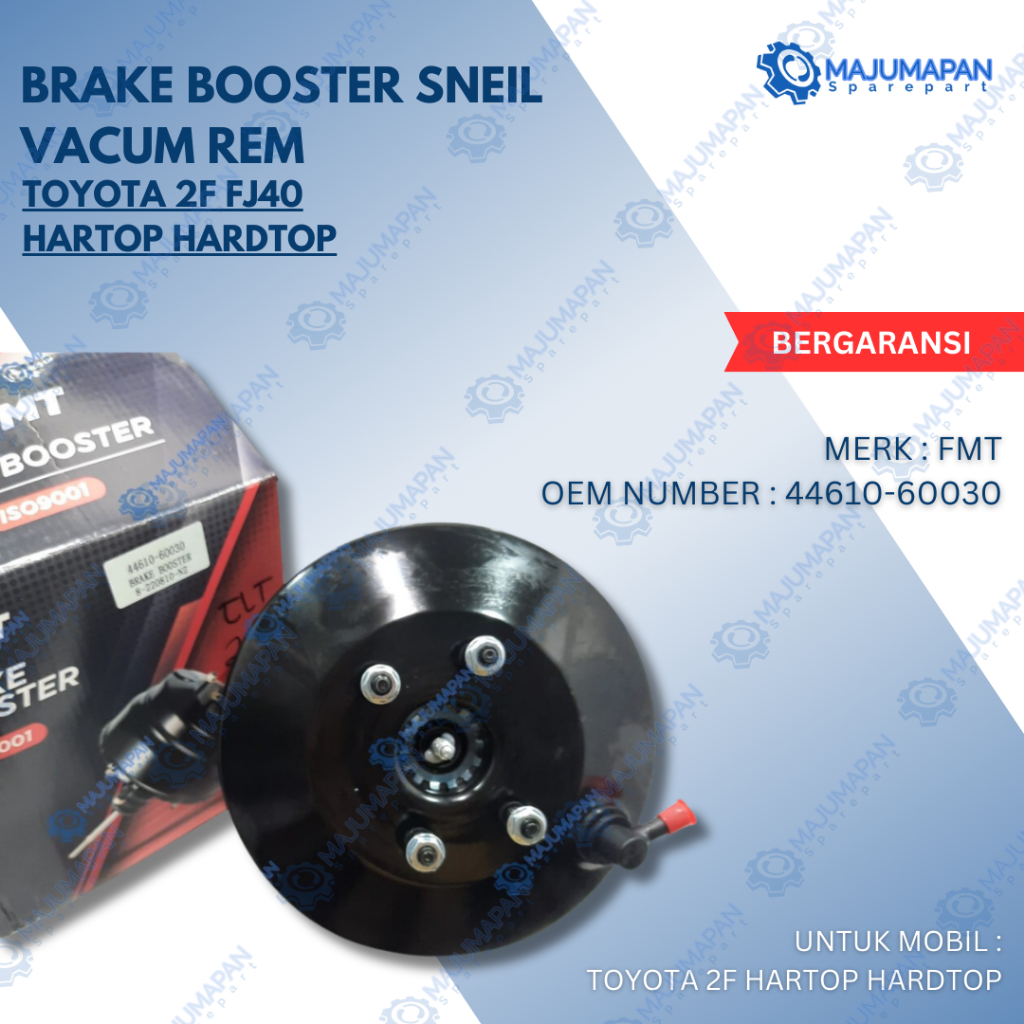 Jual (BERGARANSI) BRAKE BOOSTER REM HARTOP 2F HARDTOP HARD TOP BENSIN ...