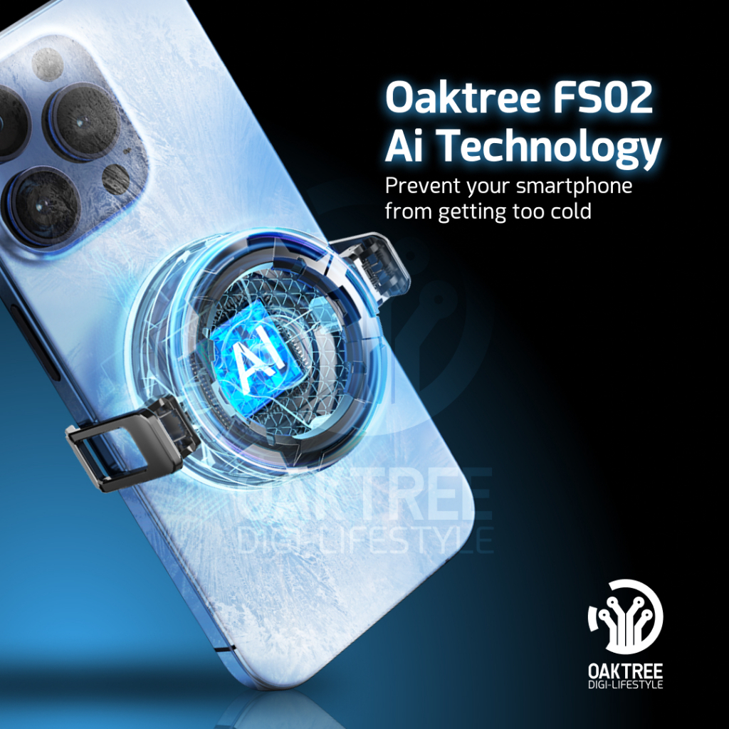 Jual Oaktree Funcooler FS02 Pro Fan Cooler Radiator Pendingin HP Cooling Fan Gaming | Shopee ...