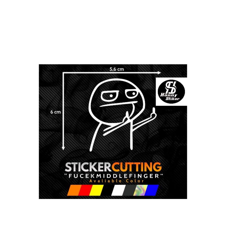 Jual Stiker Cutting Meme Fucek | Shopee Indonesia
