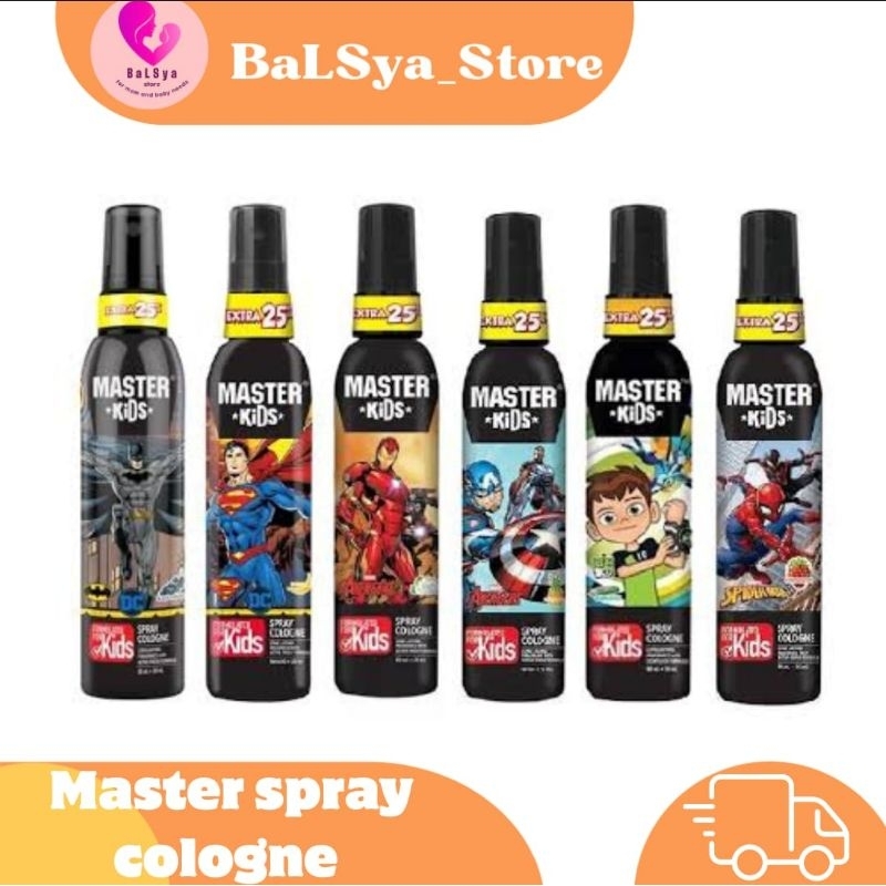 Jual Master Kids Cologne [ 80ml + 20ml ] | Shopee Indonesia