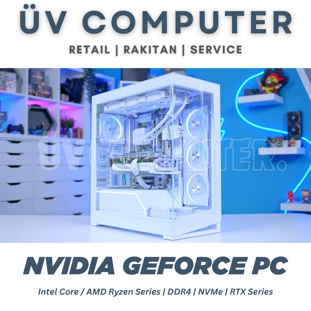 Jual Rakitan UV Computer Nvidia Geforce PC Gaming Editing Render Intel Core i3 i5 i7 LGA1200 ...