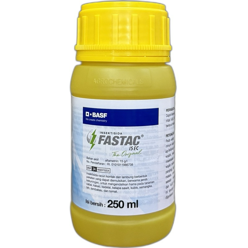 Jual INSEKTISIDA FASTAC 15 EC 250 ML THE ORIGINAL/RACUN KONTAK LAMBUNG ...