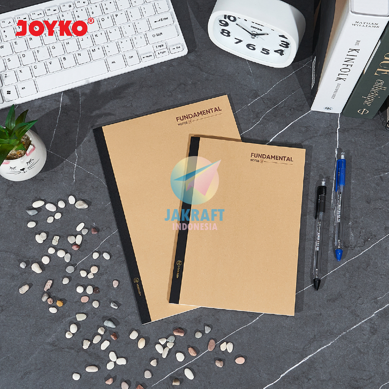 Jual (1 Pcs) Buku Tulis Notebook Bergaris Jilid Lem JOYKO NB-722 Fundamental A5 NB-722A5 Quarto ...