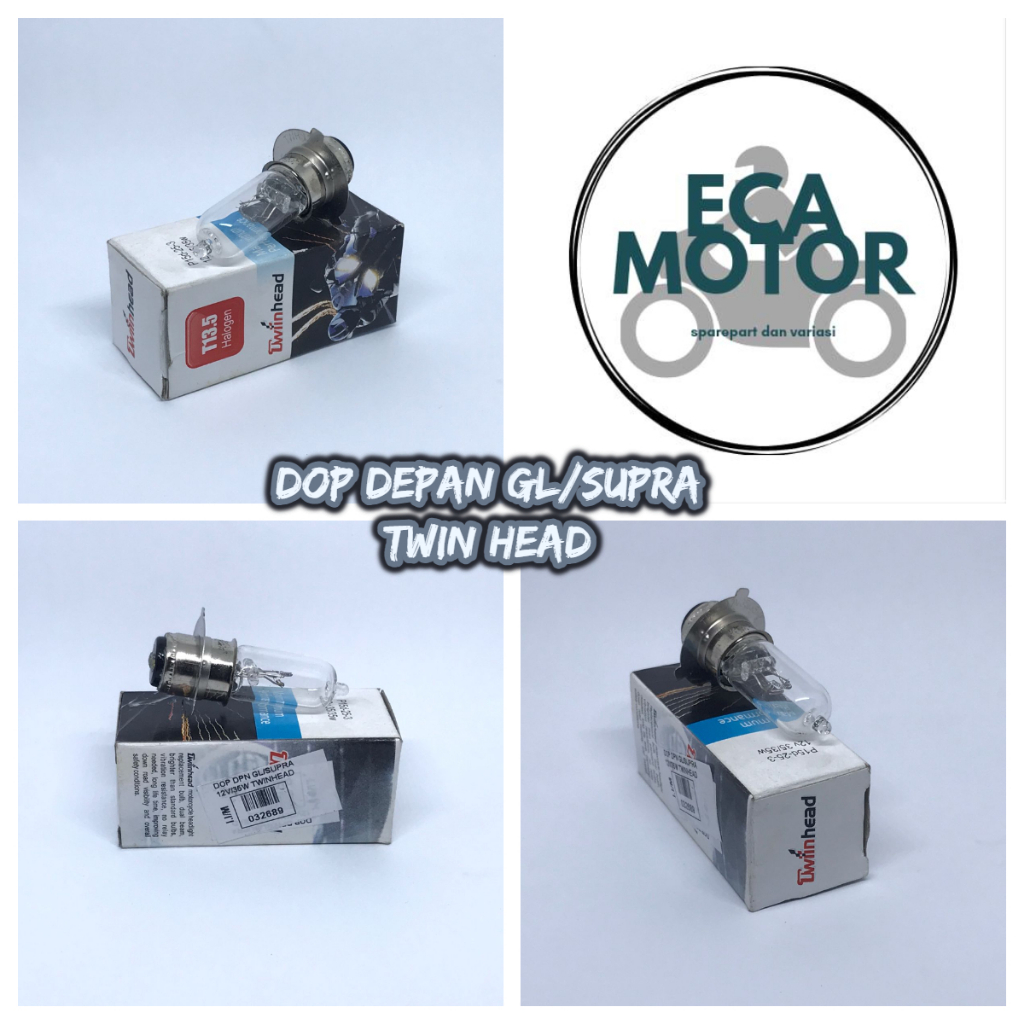 Jual DOP/LAMPU DEPAN/BOHLAM GL SUPRA MEREK TWIN HEAD | Shopee Indonesia
