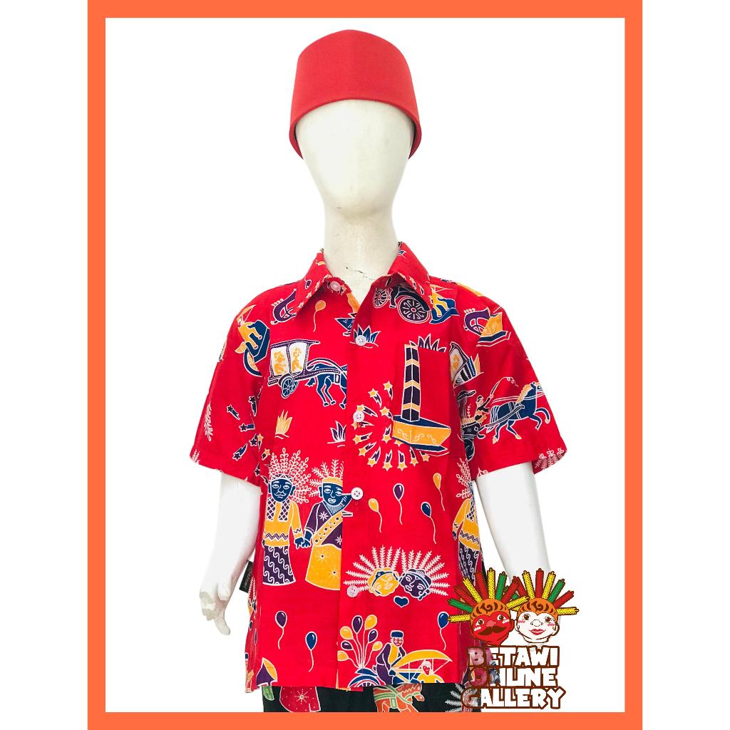 Jual Baju Batik ondel ondel anak / Kemeja Batik Anak Motif Ondel ... Jual Baju Batik ondel ondel anak / Kemeja Batik Anak Motif Ondel ...
