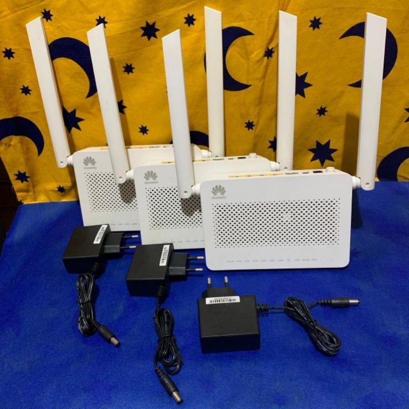 Jual HUAWEI 5V5 HG8145V5 (Router & Adaptor) Port Biru'Ijo GPON Terminal Wifi Dual Band | Shopee ...