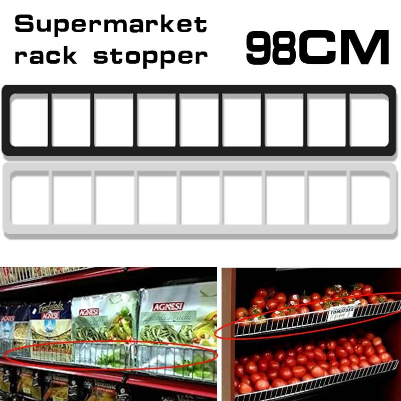 Jual 3 Pcs Pagar Rak Minimarket Stopper Rak Pagar Rak Gondola Stopper ...