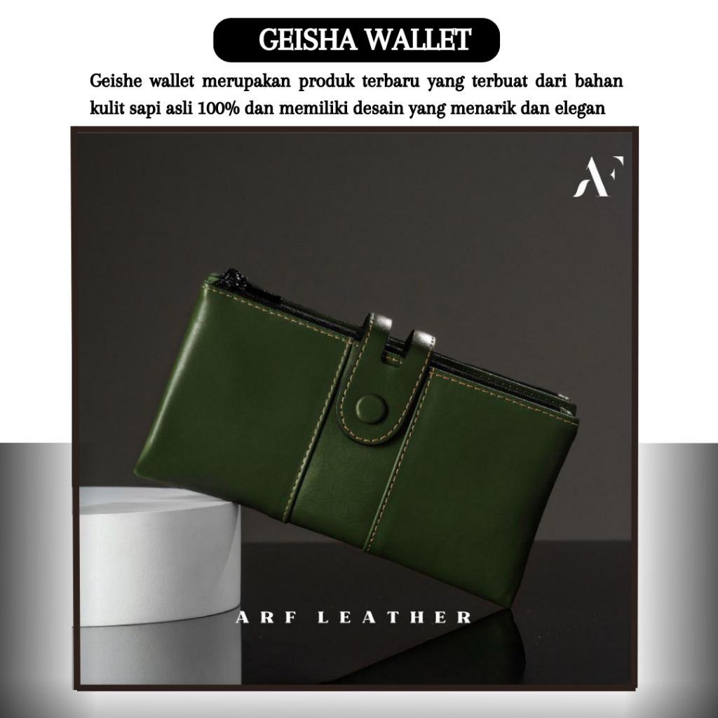 Jual Dompet Kulit Wallet Branded Wanita Import Asli Panjang Cewek Resleting Original Alona ...