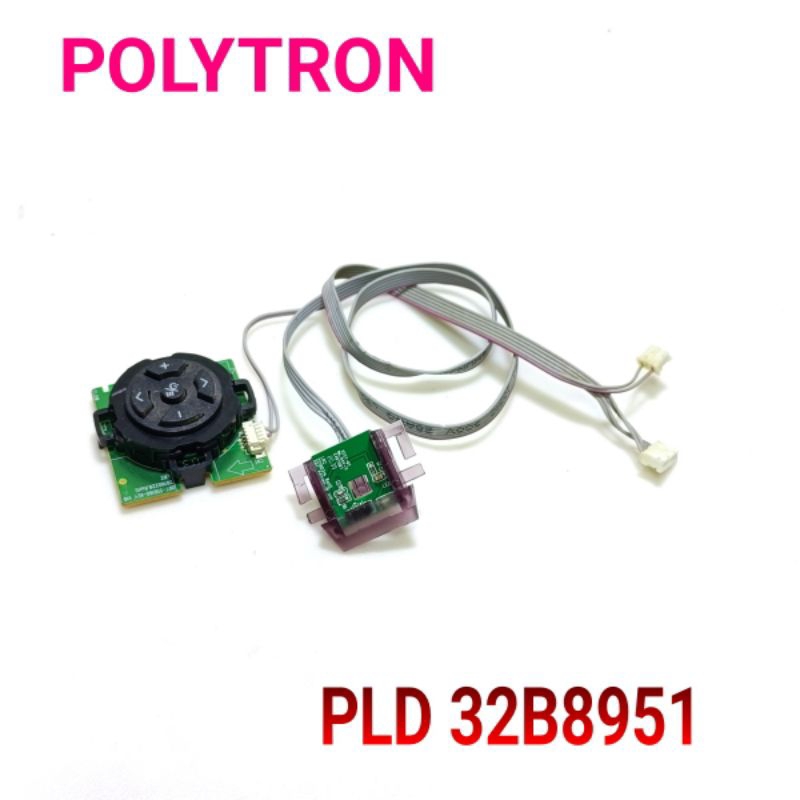 Jual TOMBOL SENSOR IR TV LED POLYTRON PLD 32B8951 | Shopee Indonesia