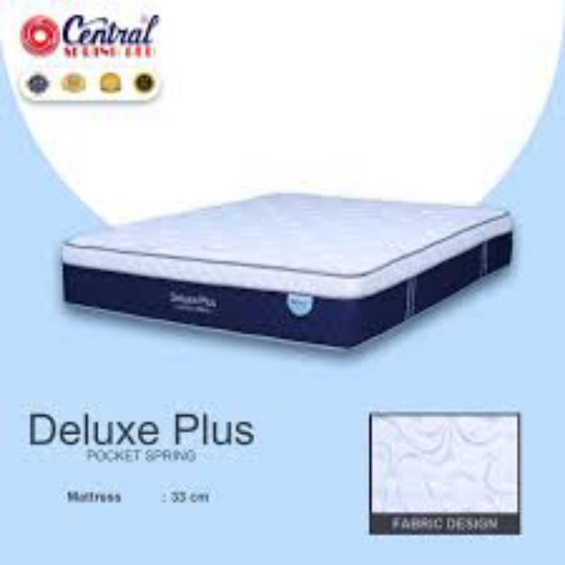 Jual spring bed central deluxe plus ( kasur saja) | Shopee Indonesia