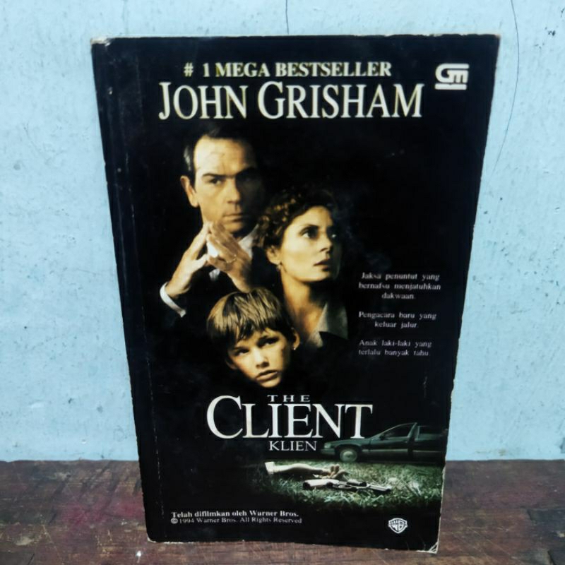 Jual NOVEL JOHN GRISHAM : THE CLIENT (KLIEN) | Shopee Indonesia