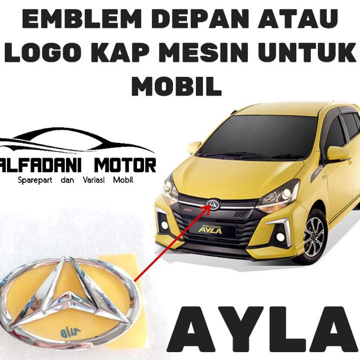 Jual CUCI GUDANG logo depan daihatsu ayla ORIGINAL | Shopee Indonesia