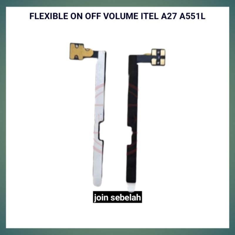 Jual FLEXIBLE ON OFF POWER TOMBOL VOLUME ITEL A27 A551L | Shopee Indonesia