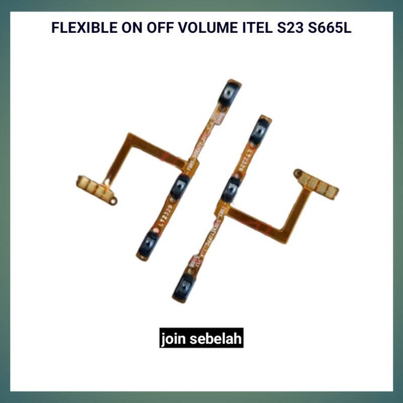 Jual FLEXIBLE ON OFF POWER TOMBOL VOLUME ITEL S23 S665L | Shopee Indonesia