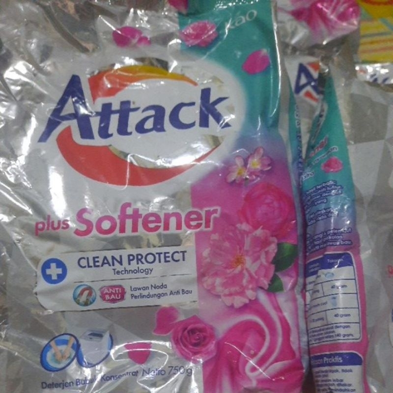 Jual attack plus softener kemasan 750/800 gram | Shopee Indonesia