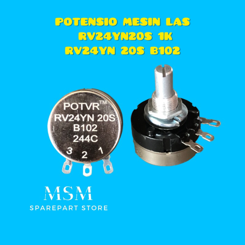 Jual POTENSIO MESIN LAS RV24YN20S 1K RV24YN 20S B102 | Shopee Indonesia