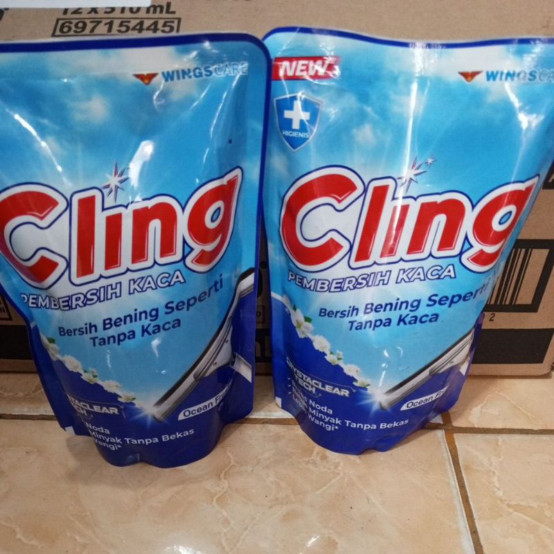 Jual cling pembersih kaca Refill 420ml | Shopee Indonesia