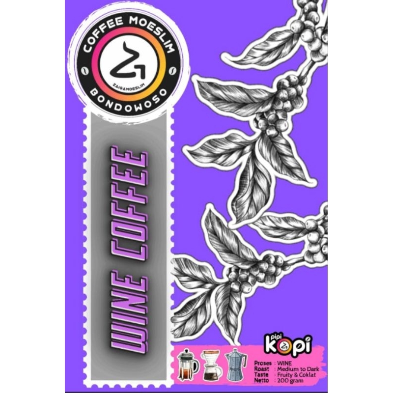 Jual Kopi Arabica WINE COFFEE ( 200gr ) | Shopee Indonesia