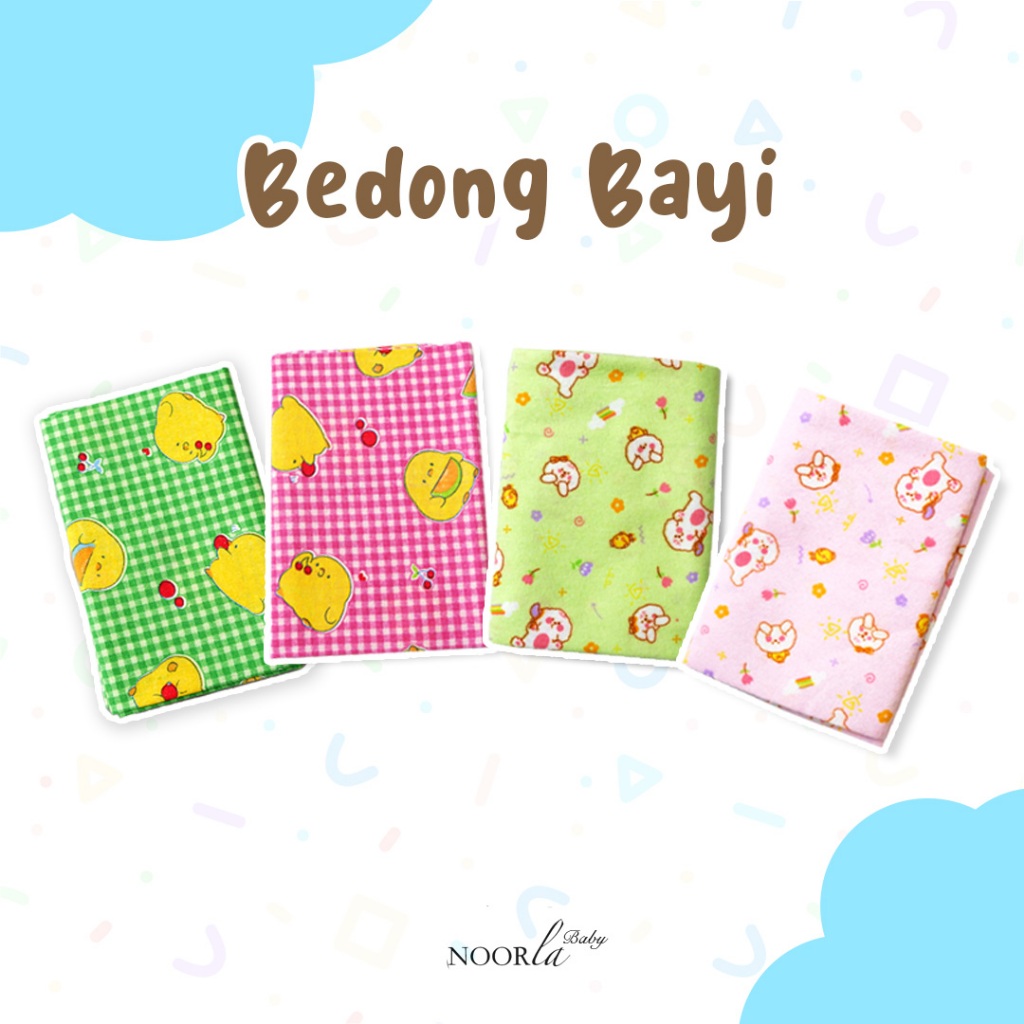 Jual NOORLA - BEDONG BAYI MOTIF FRUITS / BEDONG JUMBO 90x90 / BEDONG ...