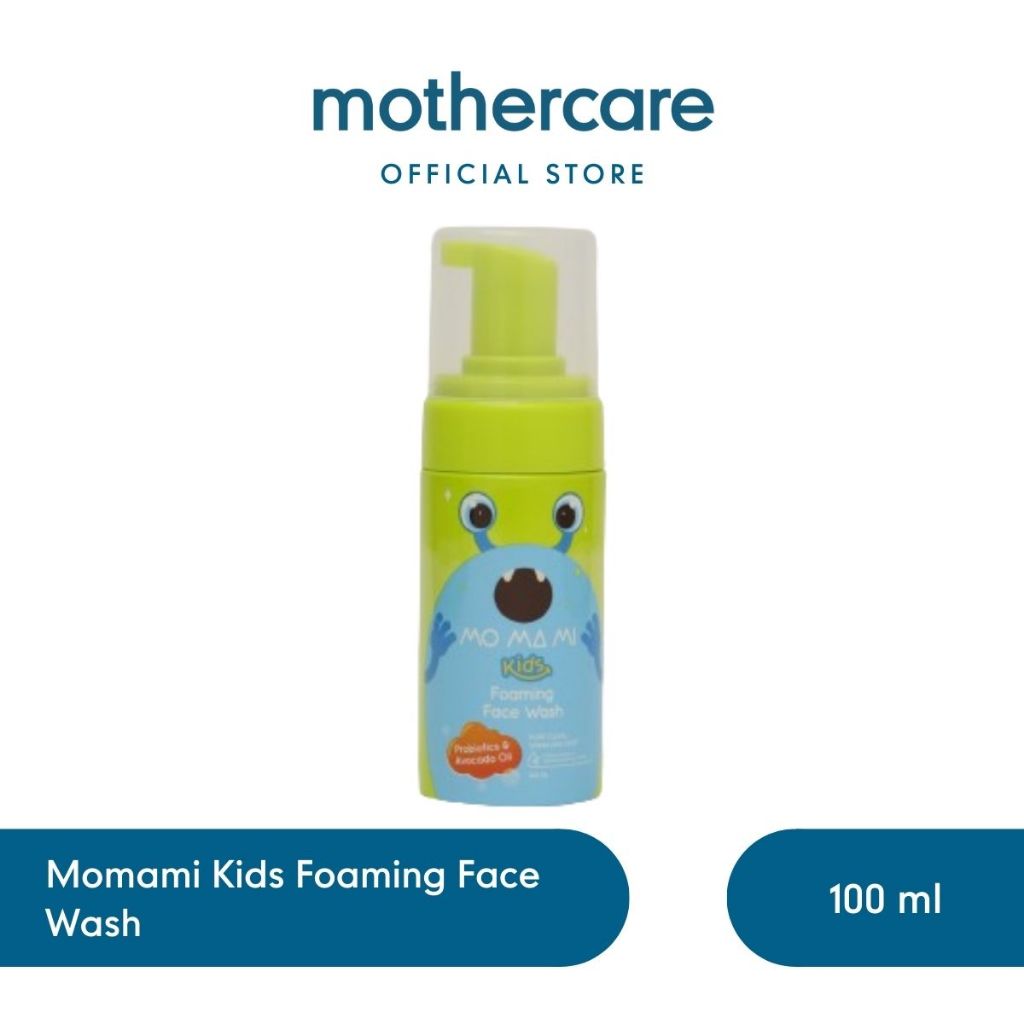 Jual Momami Foaming Face Wash 100ml - Sabun Muka Anak | Shopee Indonesia