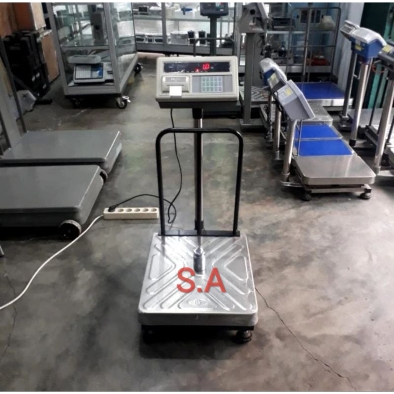 Jual timbangan printer 100kg / timbangan ekspedisi 100 kg (S.A ...