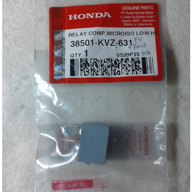Jual 38501KVZ631 RELAY STATER STARTER KAKI 4/RELAY COMP START VARIO ...