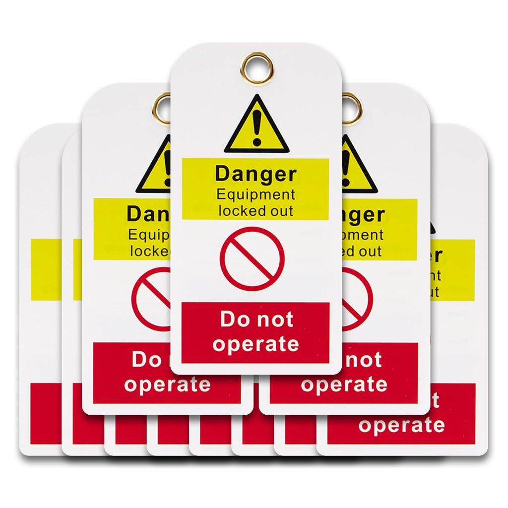 Jual Danger Tag/Tagout Label/Tag Out Loto Osha/PVC Lockout Tag Do Not ...