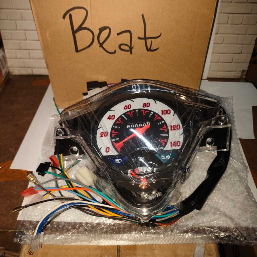 Jual speedometer beat lama karbu speedo spido meter kilometer | Shopee ...