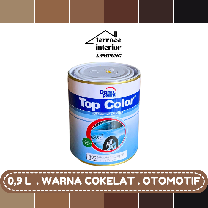 Jual Cat Duco Top Color Warna Cokelat Glossy 1L ( AUTOMOTIVE LACQUER ...