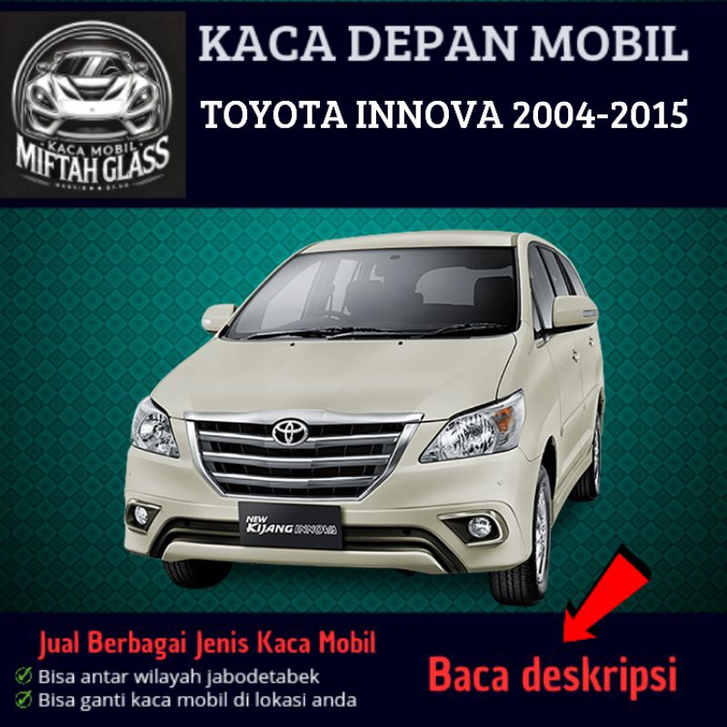 Jual Kaca Depan Mobil Innova // 2004 - 2015 | Shopee Indonesia