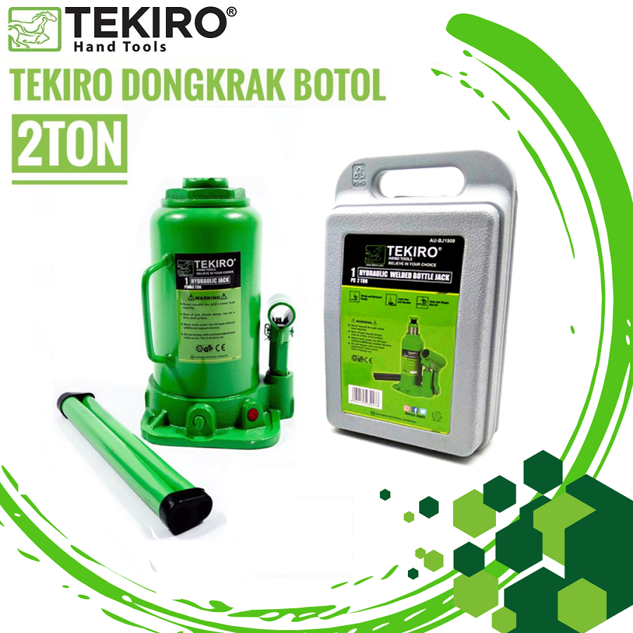 Jual TEKIRO Dongkrak Botol 2 Ton / Hydraulic Jack 2 Ton Tekiro ...